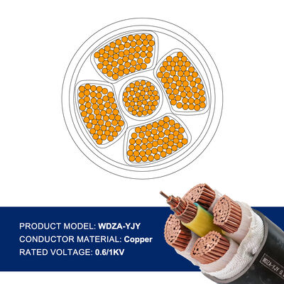 WDZA-YJY LSZH câble d'alimentation XLPE ignifuge 0,6/1 kV pour des ...
